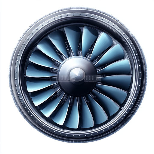 Realistic jet engine clipart, high-resolution, isolated – IMAGELLA