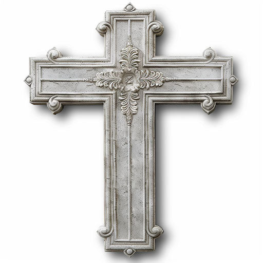 Realistic cross with detailed texture and realistic shadows – IMAGELLA