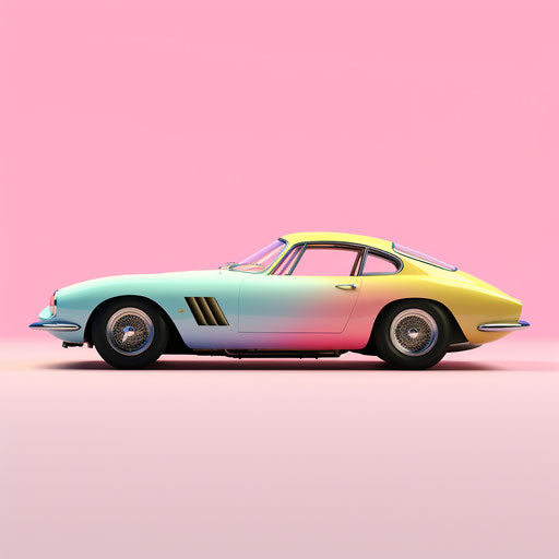 Ferrari GT classic pastel colors – IMAGELLA