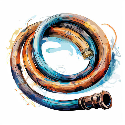 Hose clipart in the style of Impressionistic Art – IMAGELLA