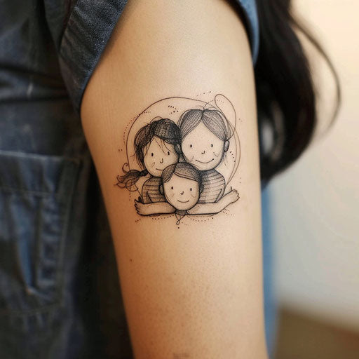 3 Children Tattoos For Moms Tattoo Flash Pack – IMAGELLA