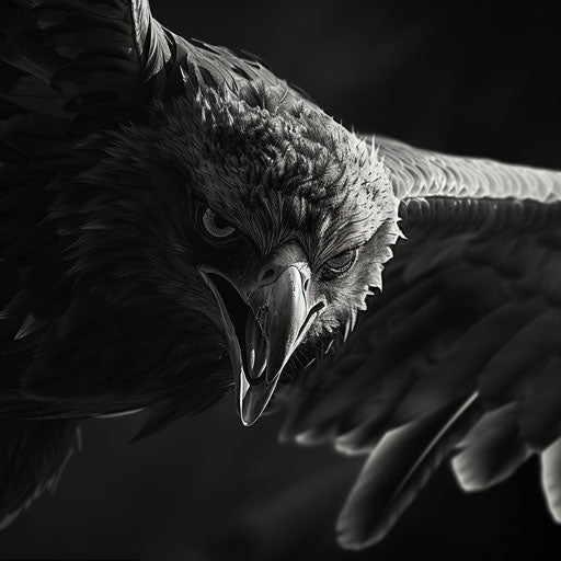 Realistic anger clipart with detailed wings – IMAGELLA