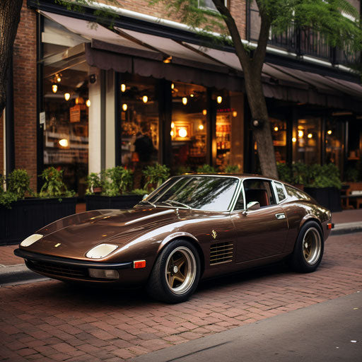 Classic Brown Ferrari Daytona #5A4134 – IMAGELLA