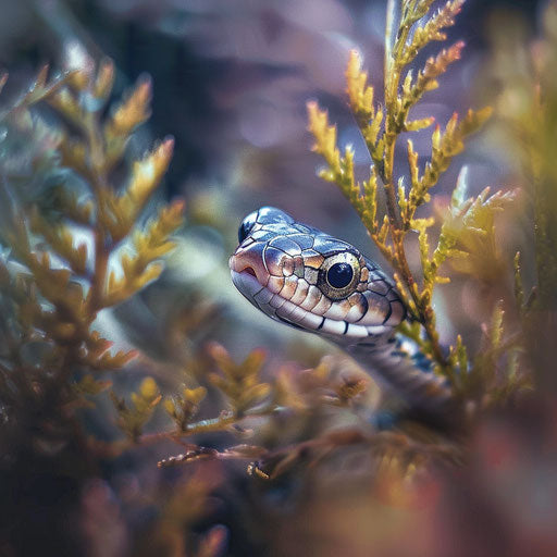 Exploring garter snake hatchling in Ashraful Arefin style – IMAGELLA