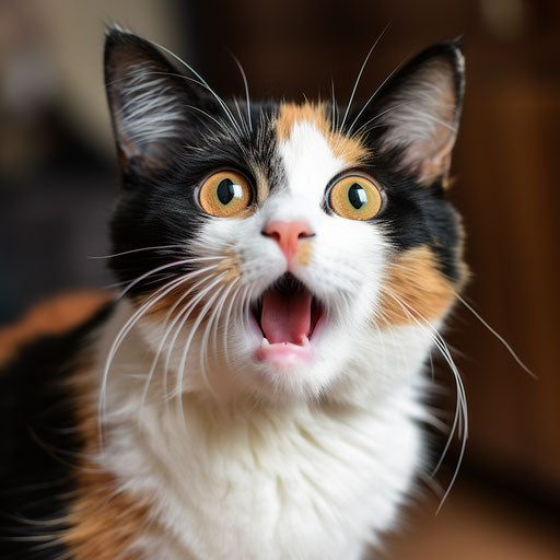 Calico cat meowing – IMAGELLA
