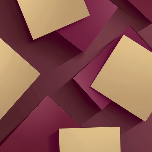 Flat background in deep maroon supporting sticky note clipart – IMAGELLA