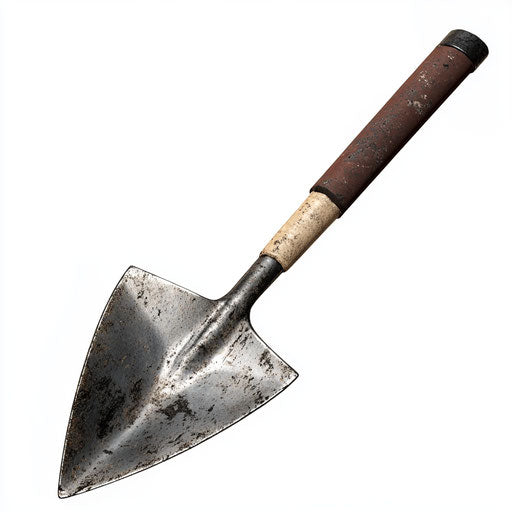 Photo-realistic illustration of a garden spade – IMAGELLA