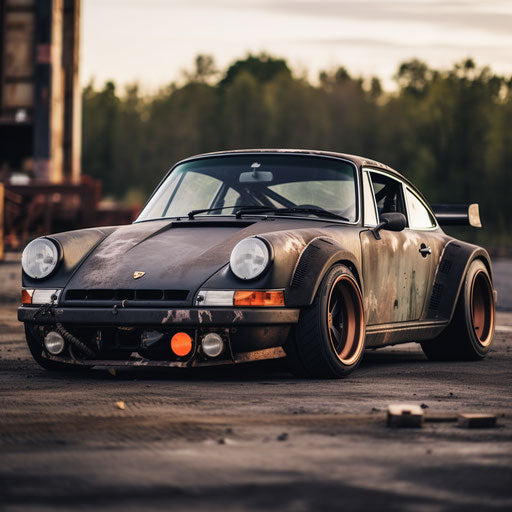 Classic Porsche 911 Carrera rat Rod car – IMAGELLA