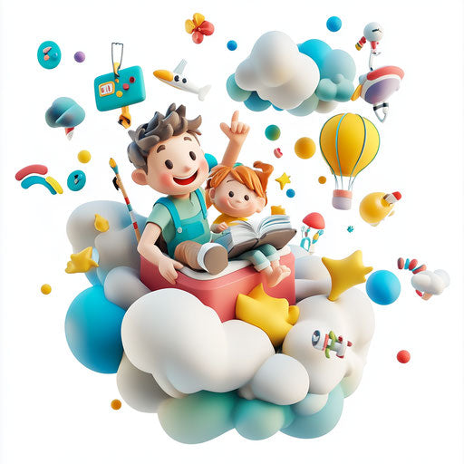 3D activity on flat white background, isolated clipart – IMAGELLA