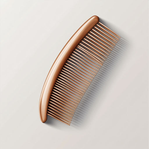 3D comb in photorealistic style on flat white background – IMAGELLA