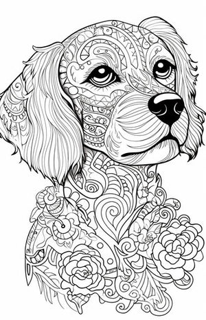 Coloring pages for kids, in the style of valentine hugo, characterized ...