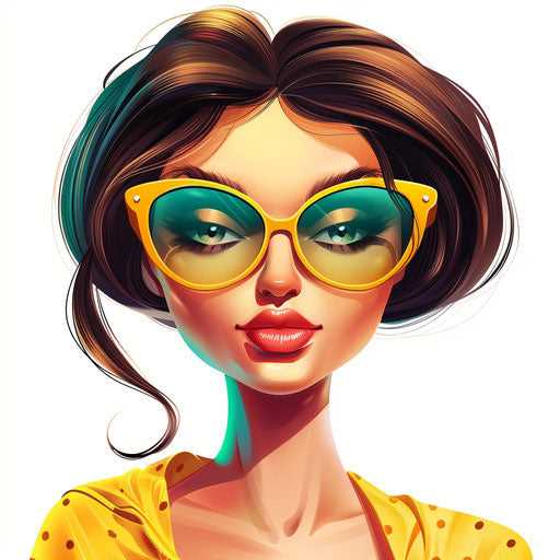 Realistic cartoon clipart on flat white background – IMAGELLA