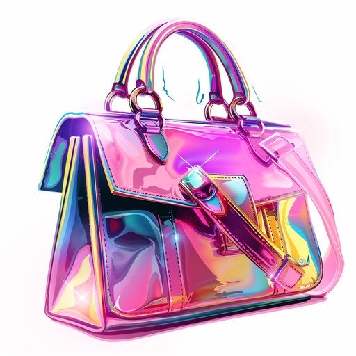 Realistic purse on random flat backdrop – IMAGELLA
