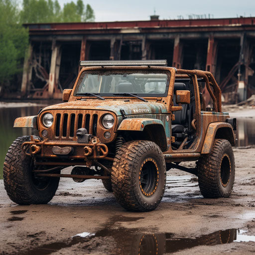 Classic Patina on Jeep Wrangler – IMAGELLA