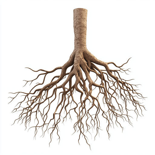 3D roots in realistic style with isolated clipart – IMAGELLA