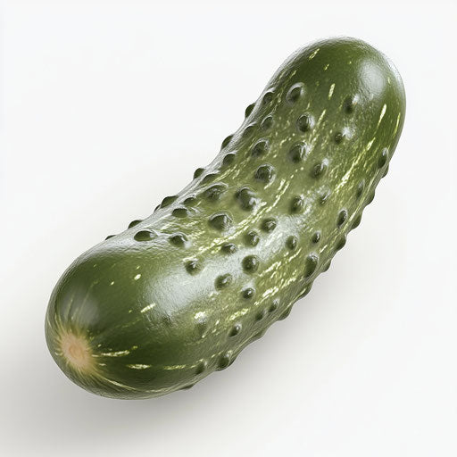 Realistic 3D pickle on white background – IMAGELLA
