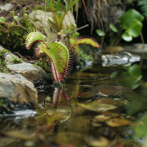 Venus flytrap on stream edge – IMAGELLA