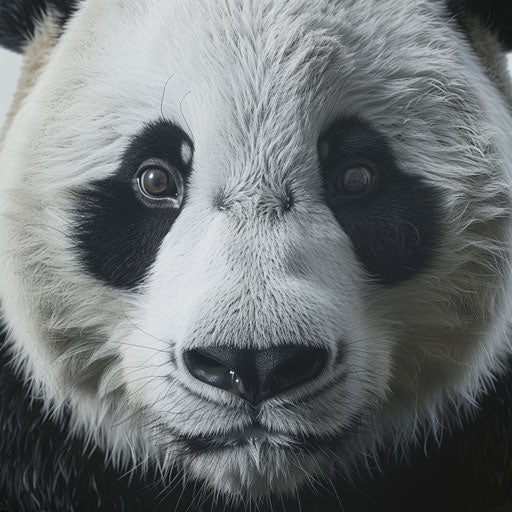 Close-up portrait giant panda Tim Flach style – IMAGELLA