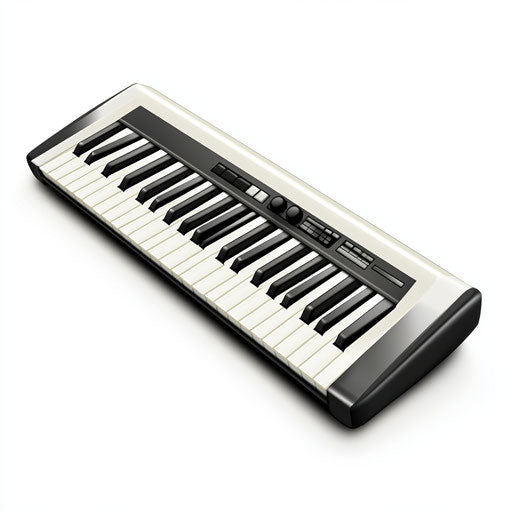Realistic MIDI Keyboard, high resolution, isolated – IMAGELLA