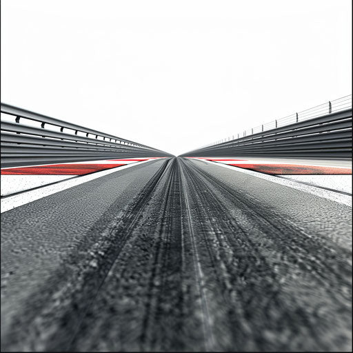 Realistic race track illustration on white background – IMAGELLA