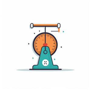 Minimalist scale clip art on white background – IMAGELLA