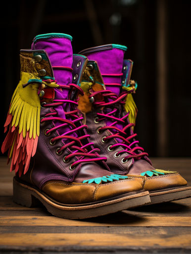 Boots for men and women in queercore style – IMAGELLA