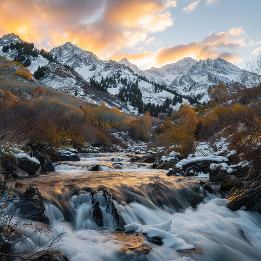 The Wasatch Mountains with a river in the foreground, Chris Burkard ...
