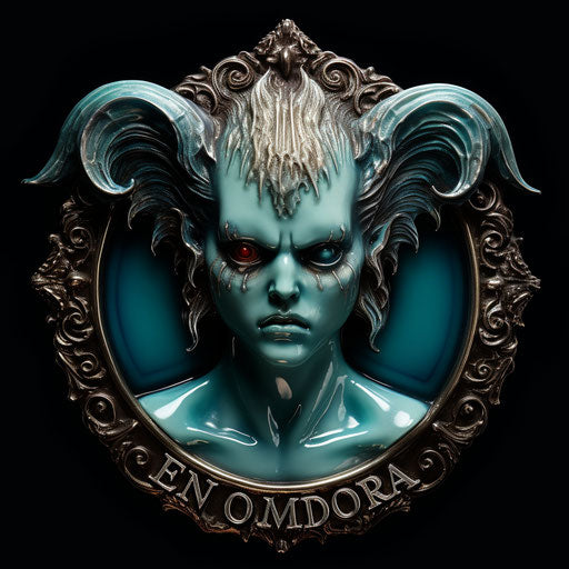 No demons allowed badge, supernatural creatures style – IMAGELLA