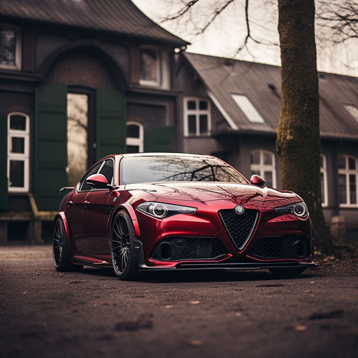 custom classic quadrifoglio alfa romeo giulia – IMAGELLA