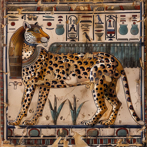 The leopard in ancient Egyptian art and mythology – IMAGELLA