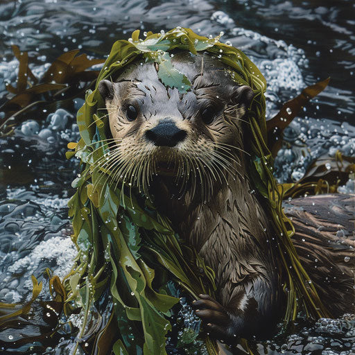 Otter masquerading as sea monster – IMAGELLA
