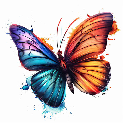 Vibrant butterfly symbolizing transformation and beauty – IMAGELLA