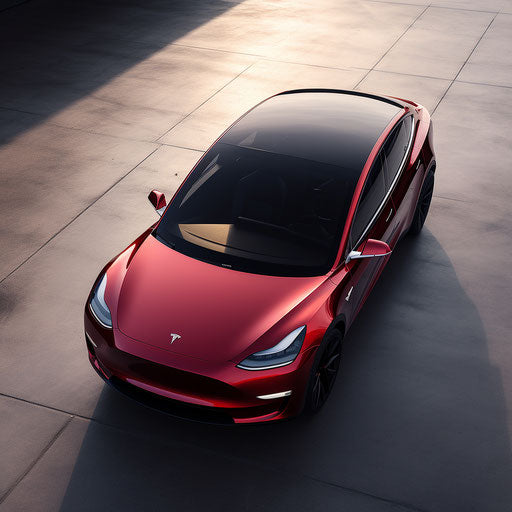 Top view of Tesla Model Y – IMAGELLA