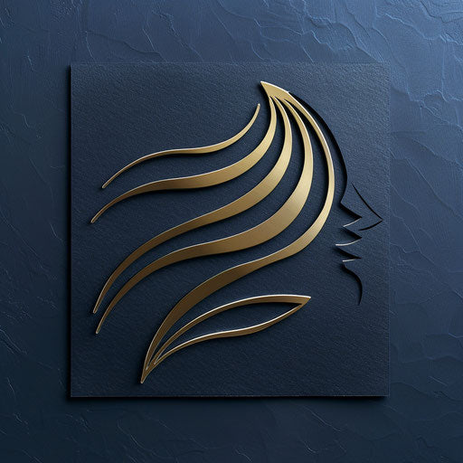 Tech-Inspired Logo Graphics: Salon Logo Design – IMAGELLA