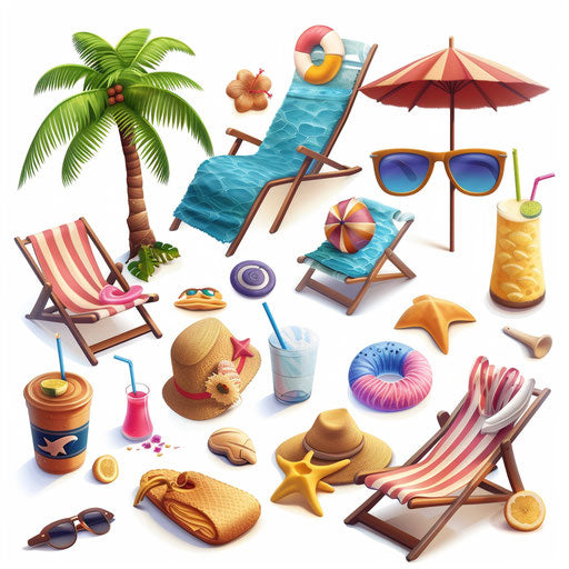 Spring break artwork in a realistic photo style – IMAGELLA