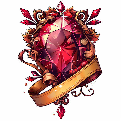 Ruby Tattoo Vector Collection – IMAGELLA