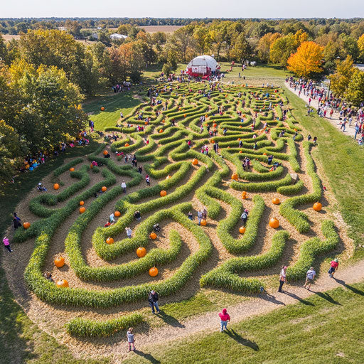 Thanksgiving corn maze celebration – IMAGELLA