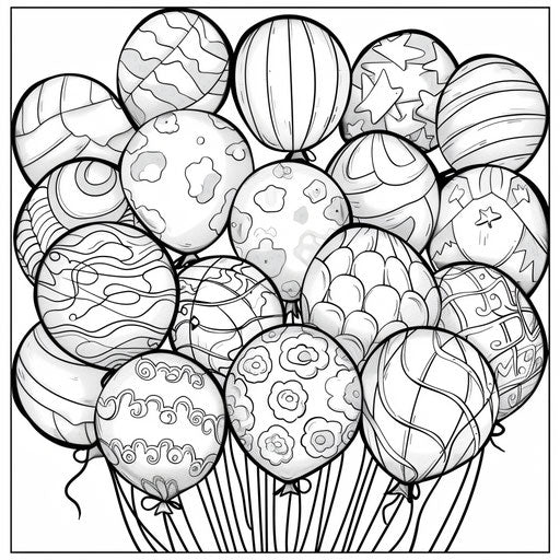 Colorful balloons of various shapes and sizes – IMAGELLA