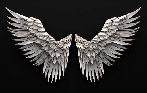 Geometric wings in voxels, symmetry and balance – IMAGELLA
