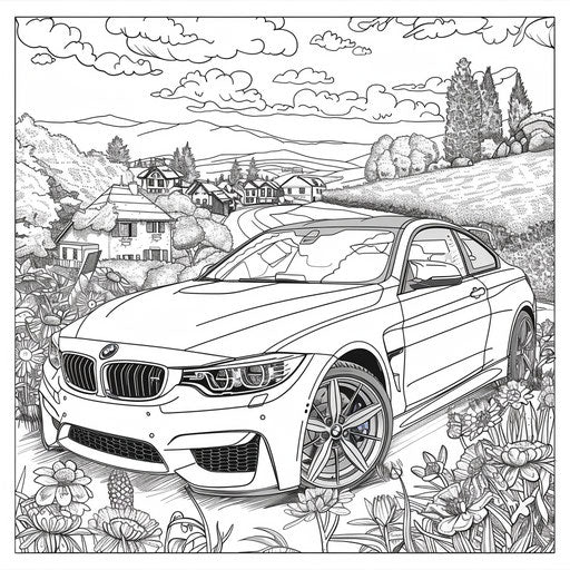 Printable Bmw Coloring Pages Designs – IMAGELLA