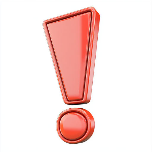 Realistic Exclamation Mark, High Resolution, Isolated – IMAGELLA