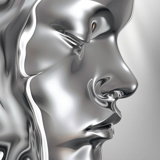 Flat metallic silver background accents realistic clipart – IMAGELLA