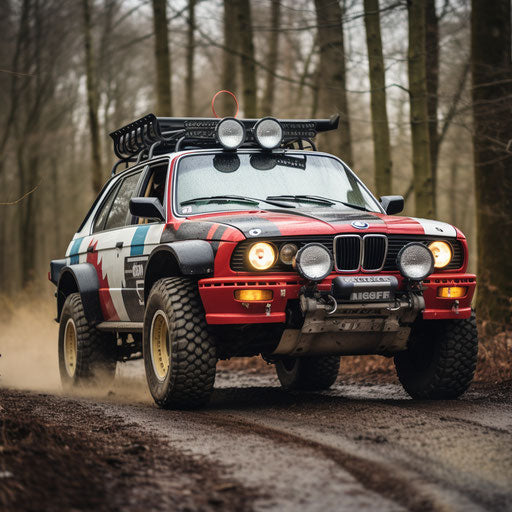 Classic BMW M3: Rally version with off-road mods – IMAGELLA