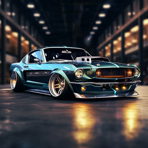 Classic low mustang gt shelby with hydraulics – IMAGELLA