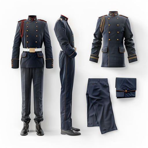 Uniform clipart in realistic style with flat white background – IMAGELLA