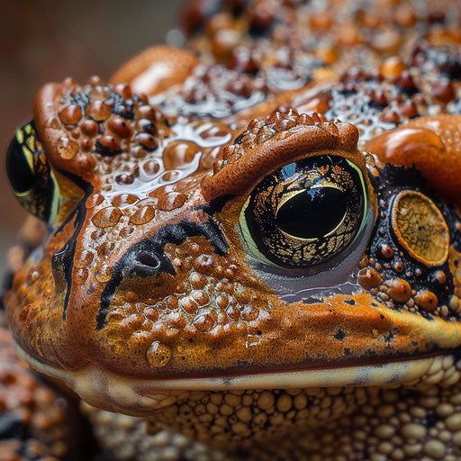 Western leopard toad in the rain – IMAGELLA