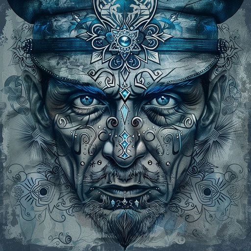 Mystical Russian mafia star with enigmatic symbols – IMAGELLA