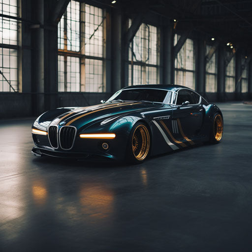 Custom classic BMW car – IMAGELLA