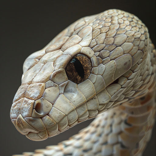 Hognose snake in a close-up portrait, in the style of Tim Flach – IMAGELLA