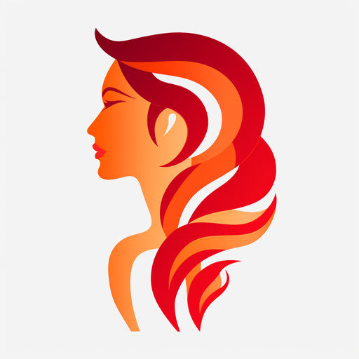 Minimalist-style heat illustration on a white background – IMAGELLA